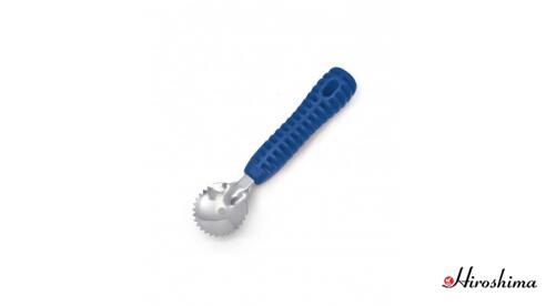 Raspa coco em aço inox com cabo em plástico | Hiroshima